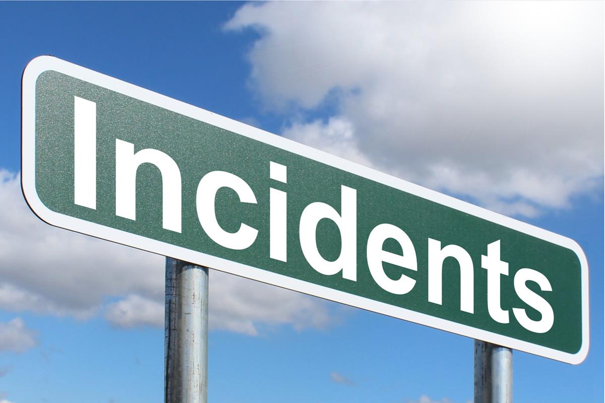 Incident Highway Sign Image Incident Highway Sign Image