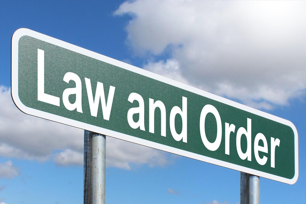 Law And Order Highway Sign Image Law And Order Highway Sign Image