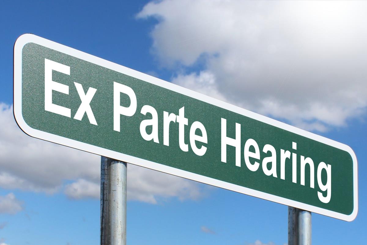 Ex Parte Hearing Free Creative Commons Images From Picserver