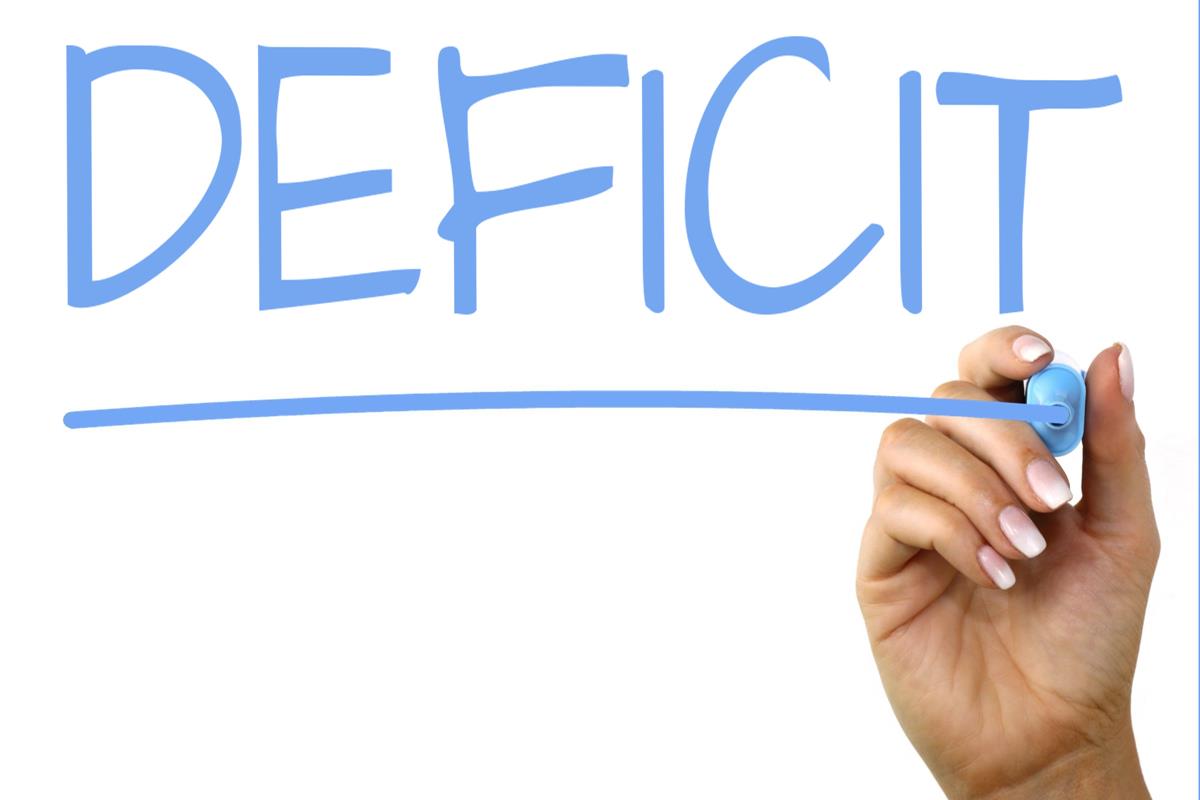 Deficit Clip Art