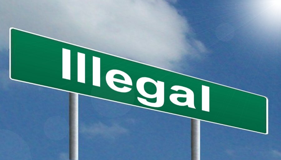 Illegal Free Of Charge Creative Commons Highway Sign Image Illegal Free Of Charge Creative Commons Highway Sign Image