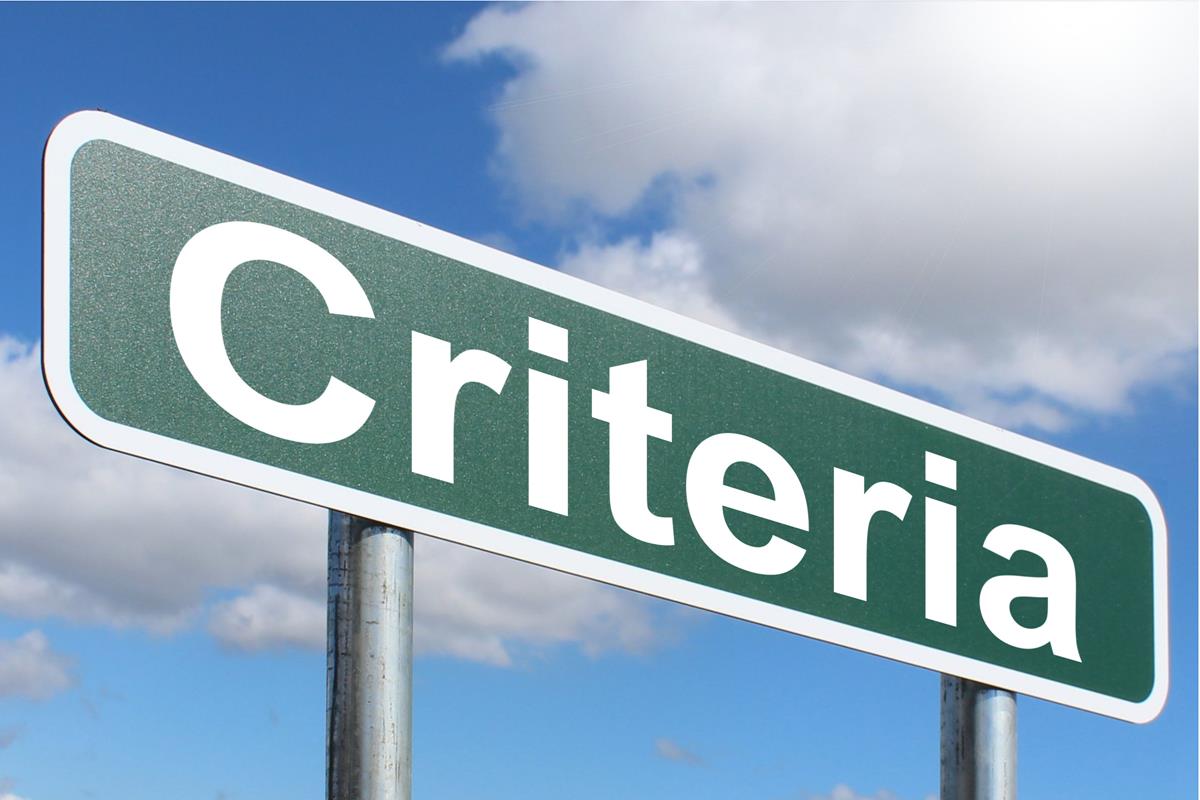 Criteria Free Of Charge Creative Commons Green Highway Sign Image
