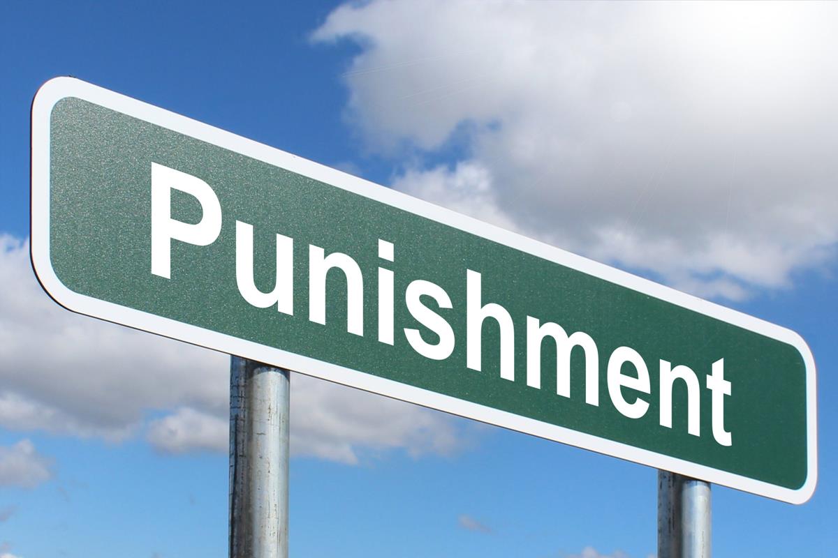 Punishment Free Of Charge Creative Commons Green Highway Sign Image